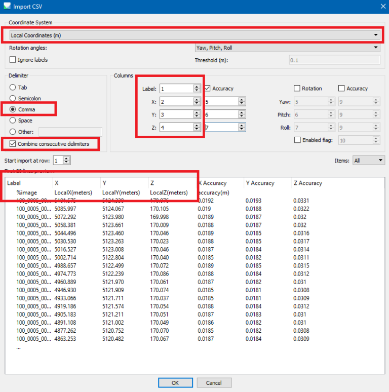 Adjusting image positions in Agisoft Metashape with ASPSuite local ...